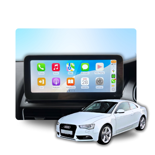 Audi A5 '07-'16 (8T) 10.25" Linux Display with Apple Carplay – goliathauto